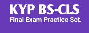 KYP CLS Final Exam 2025 Questions and Answers.